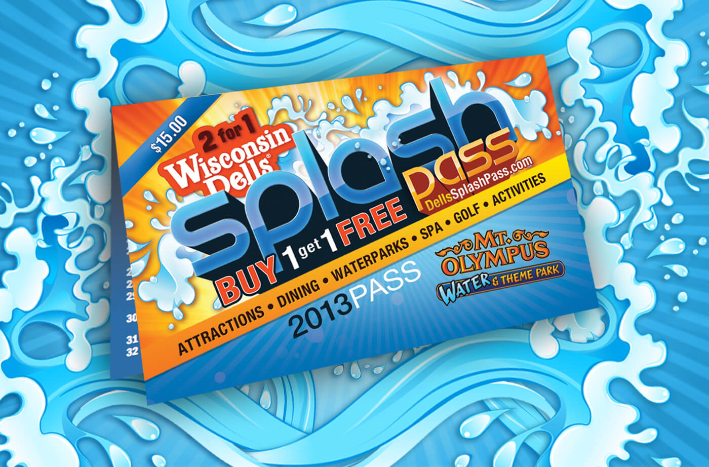 New 2013 Splash Pass - Bigger than ever! | Dells.com Blog