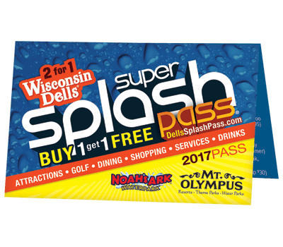 Super Splash Pass | Over $1,800 in Wisconsin Dells Savings
